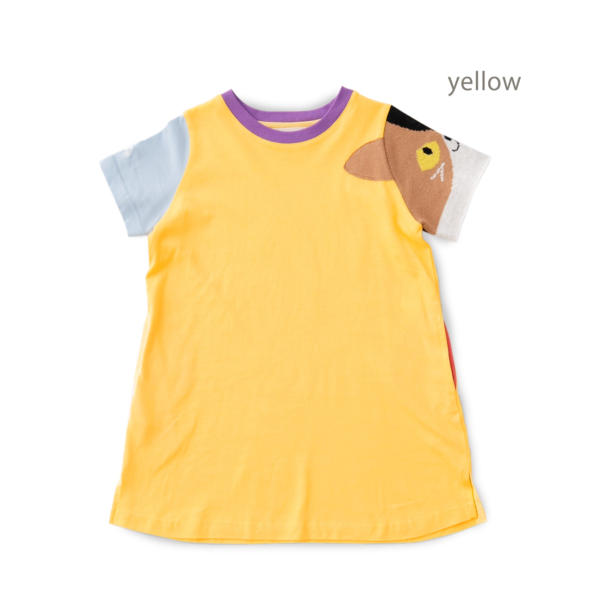 【SALE 50%OFF】ami amie : ねこニット袖ワンピース/241019 | SAWADA MARCHE