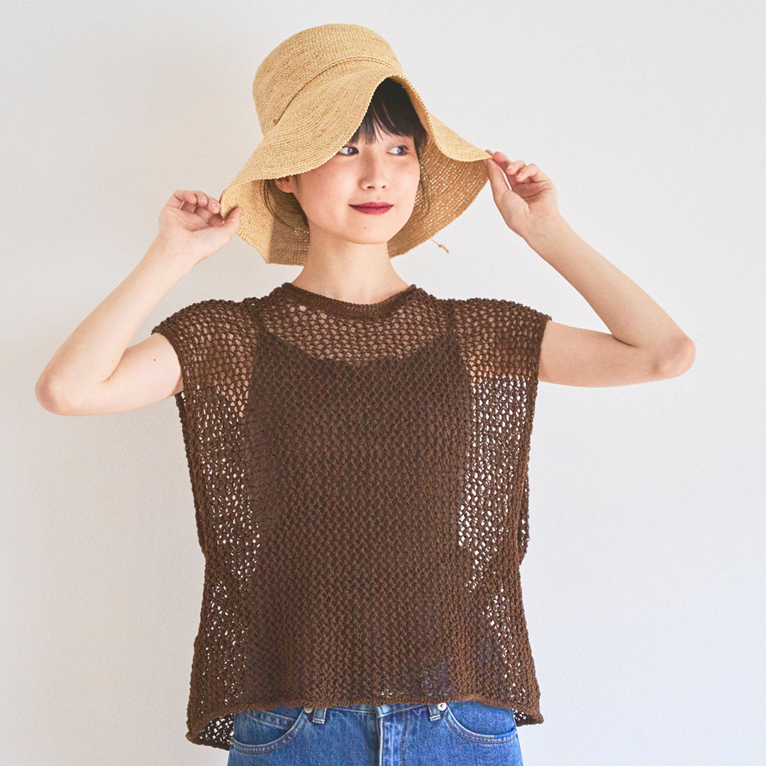 sawada itto：サワダイット-COTOLI-メッシュベストキットby chocoshoe | 【SAWADA MARCHE】ニット専門通販ショップ